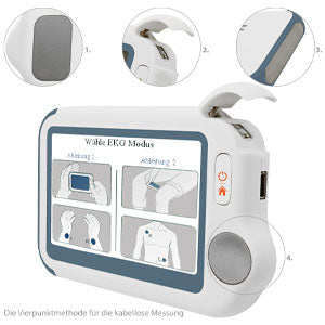 Monitor EKG CheckMe Lite – Equipo Médico Stethoscope