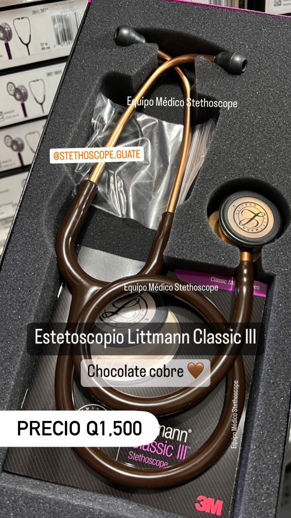 Estetoscopio Littmann Classic III – Equipo Médico Stethoscope