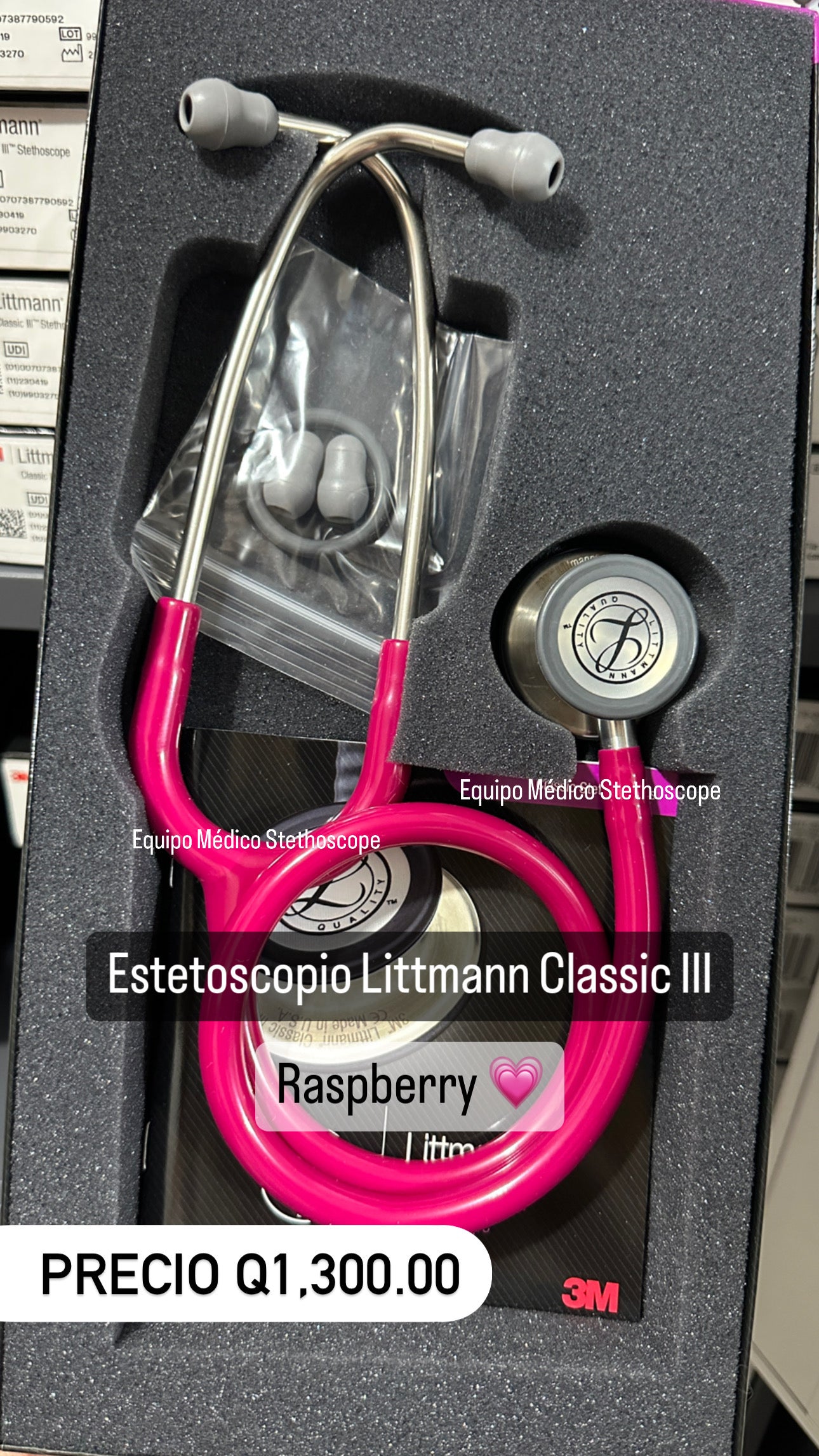 Estetoscopio Littmann Classic III – Equipo Médico Stethoscope