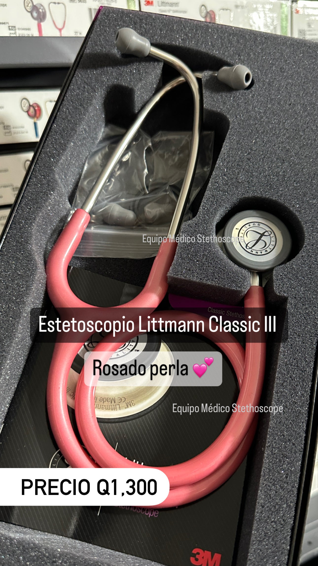 Estetoscopio Littmann Classic III – Equipo Médico Stethoscope