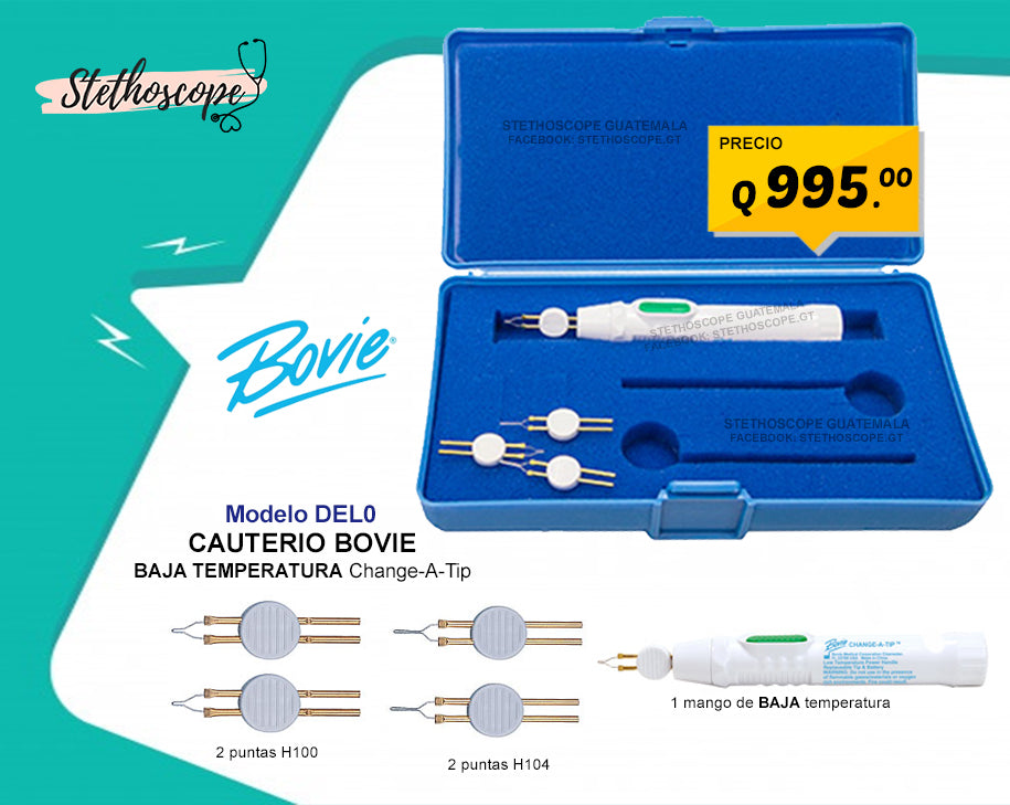 Cauterio Bovie DEL0 - BAJA TEMPERATURA – Equipo Médico Stethoscope